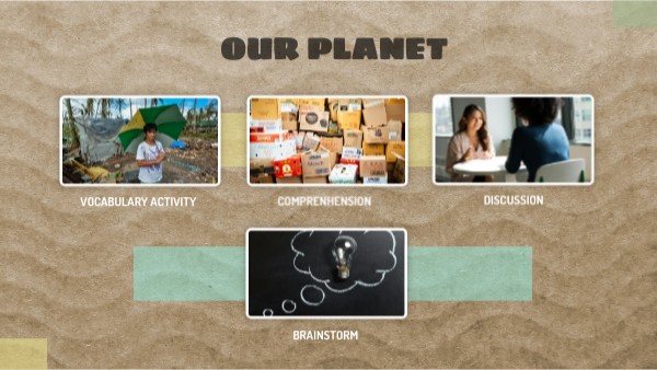 OUR PLANET | Genially