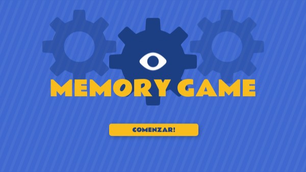 memory game | Genially