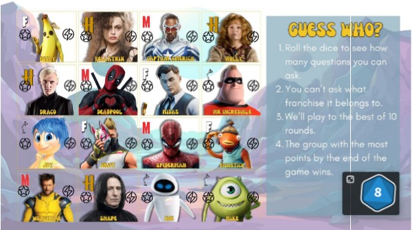 GUESS WHO? | Genially