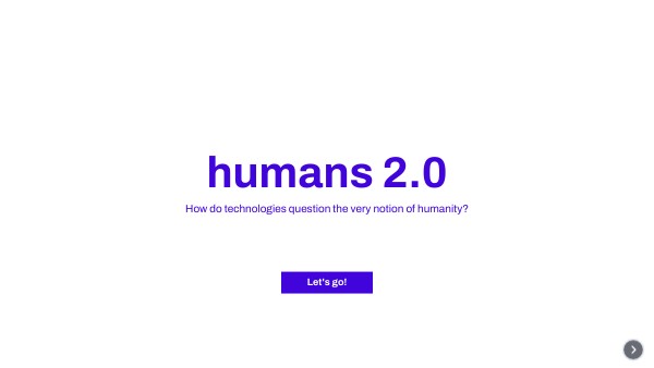 humans 2.0 | Genially