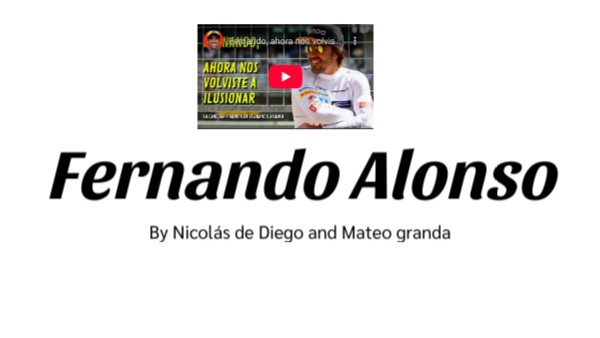 Fernando Alonso | Genially