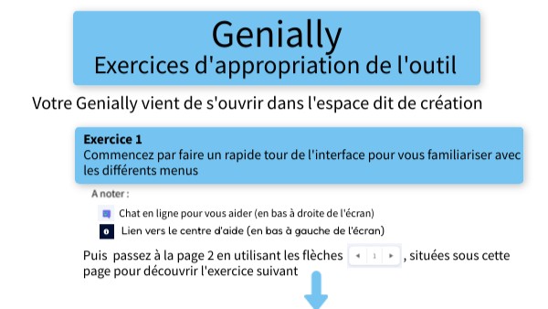 Exercices formation | Genially