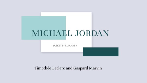 MICHAEL JORDAN | Genially