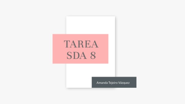 Tarea SdA 8 | Genially