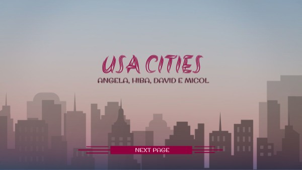 USA CITIES | Genially
