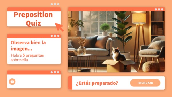 Preposition Quiz | Genially