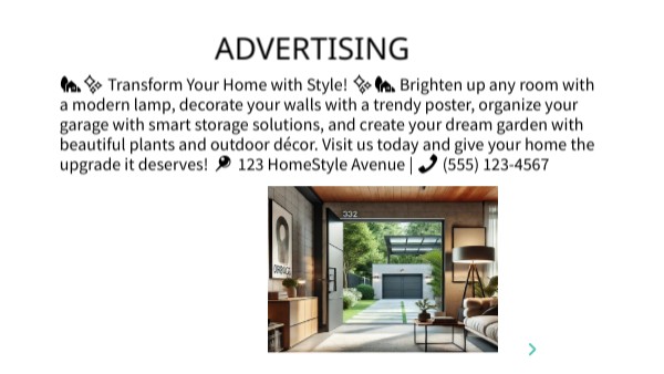 ADVERTISING | Genially