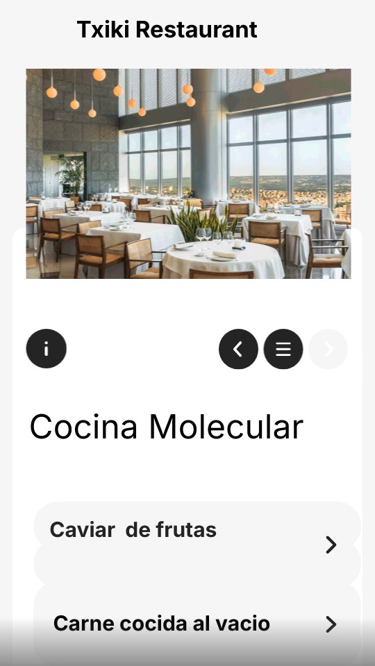 Txiki Restaurant | Genially