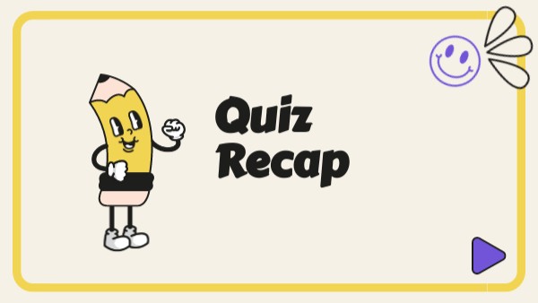 Quiz Recap | Genially