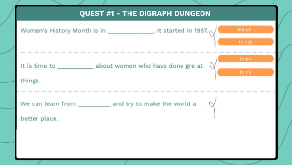 Magic Quest Game | Genially