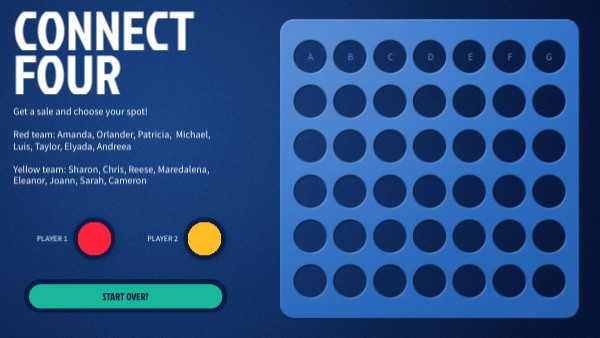 connect four | Genially