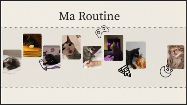 Ma Routine | Genially