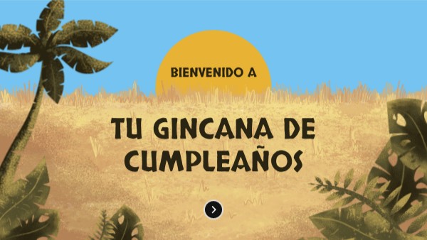 Tu gincana de cumpleaños | Genially