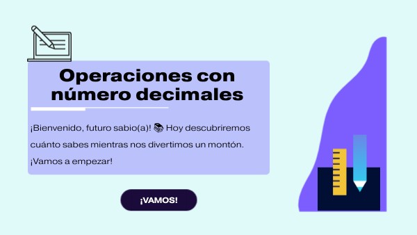 Operaciones con número decimales | Genially