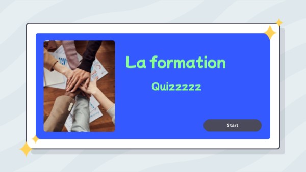 La formation | Genially