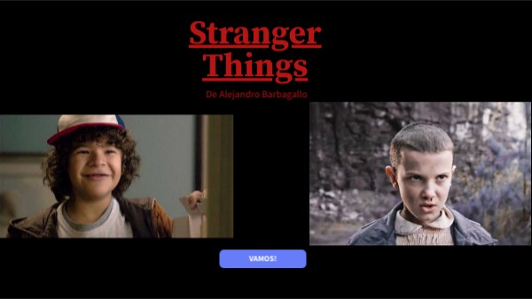 Stranger Things | Genially