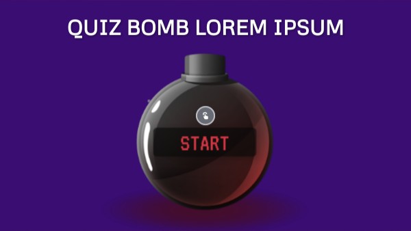 Bomb Quiz | Genially