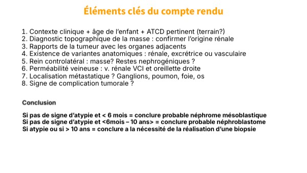 Éléments clés du compte rendu | Genially