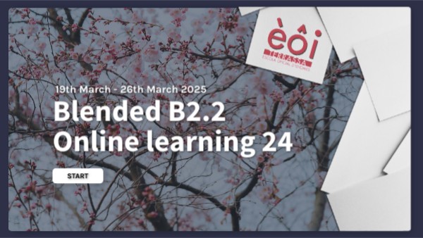 Online learning 24 | Genially