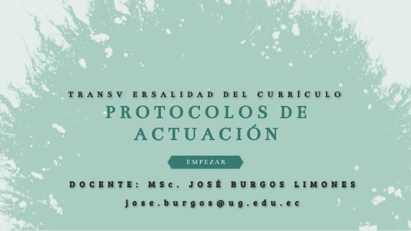 PROTOCOLOS DE ACTUACIÓN | Genially
