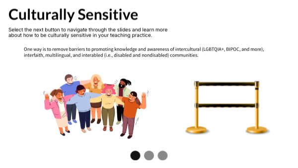 Culturally Sensitive | Genially