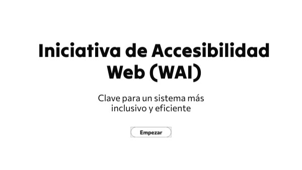 Accesibilidad en la web | Genially