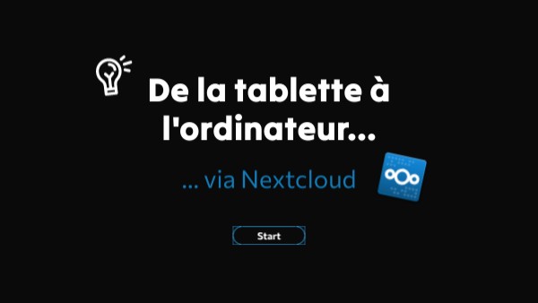 De la tablette à l'ordinateur... | Genially