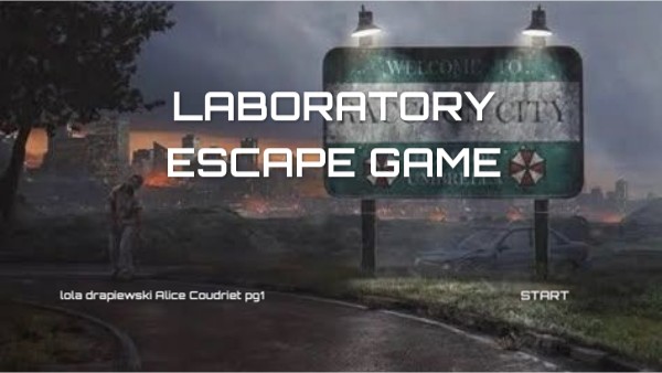 Laboratory ESCAPE GAME | Genially