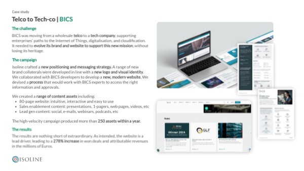 BICS case study | Genially