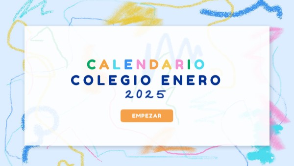Calendario Colegio Enero | Genially