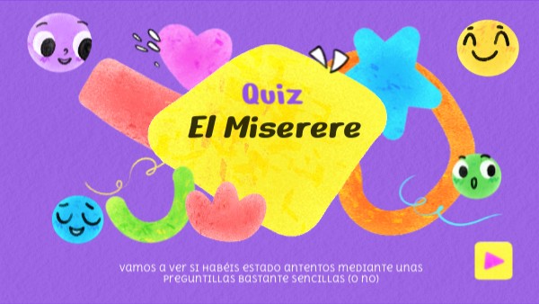 El Miserere | Genially