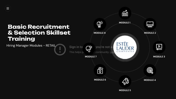 Basic Recruitment & Selection Skillset Training | Genially