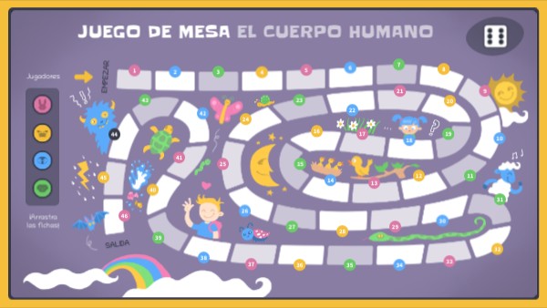 Juego de mesa el cuerpo humano | Genially