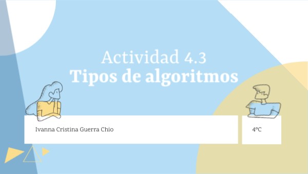 Tipos de algoritmo | Genially