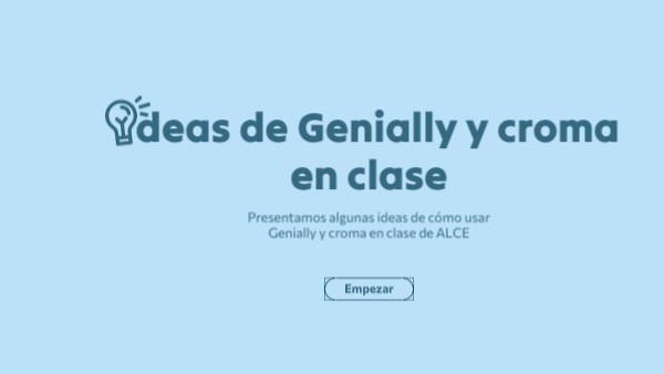 deas de Genially y croma en clase | Genially