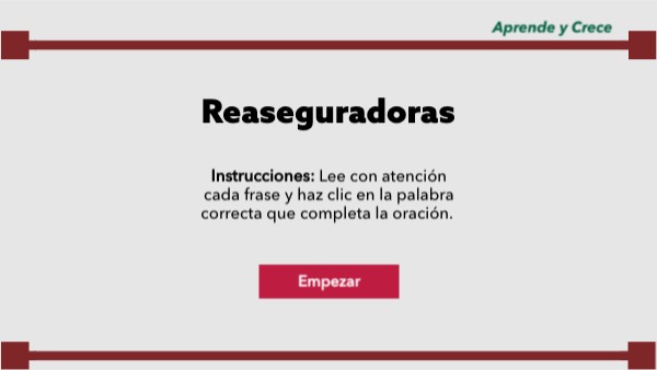 Act 4.4. Reaseguradoras | Genially