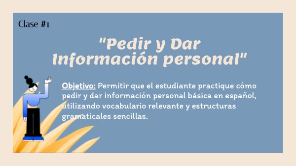 &quot;Pedir y Dar Información personal&quot; | Genially