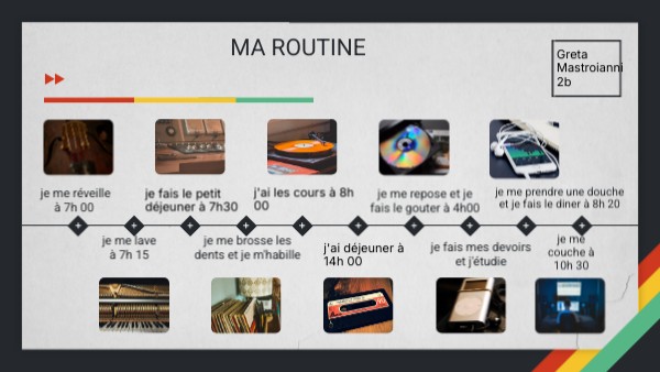 MA ROUTINE | Genially