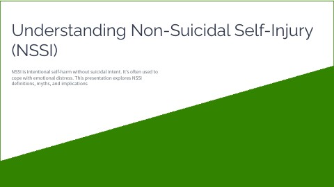 Copy of Understanding Non-Suicidal Self-Injury (NSSI).pptx | Genially