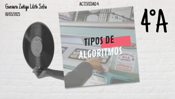 Tipos De Algoritmos | Genially