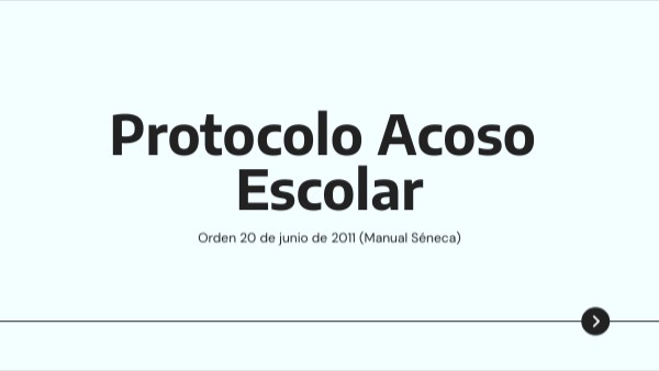 Protocolo Acoso Escolar | Genially