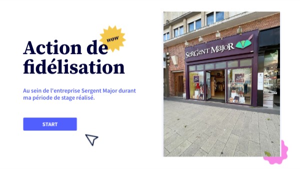 Action de fidélisation | Genially