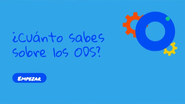 ¿Cuánto sabes sobre los ODS? | Genially
