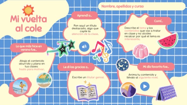 Mi vuelta al cole | Genially