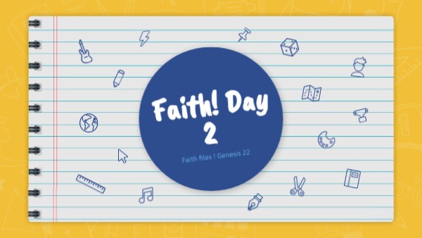 Faith! Day 2 | Genially
