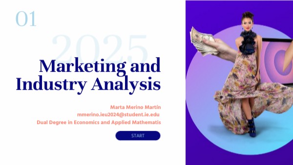 Marketing and Industry Analysis | Genially