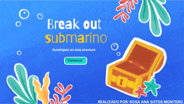Break out submarino | Genially