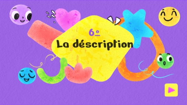 La déscription | Genially
