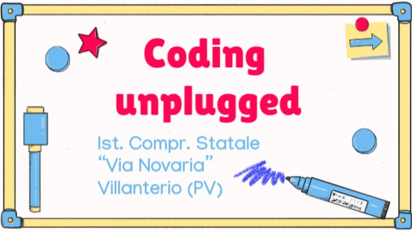 Coding unplugged Villanterio | Genially