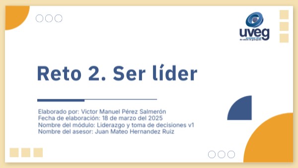 Reto 2. Ser líder | Genially